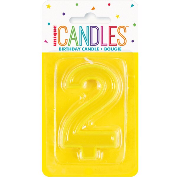 NUMERAL BDAY CANDLE #2Â