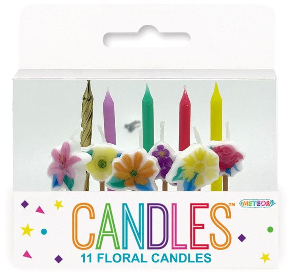 FLORAL BAKING ICON CANDLE KIT