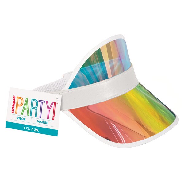 IRIDESCENT VISOR
