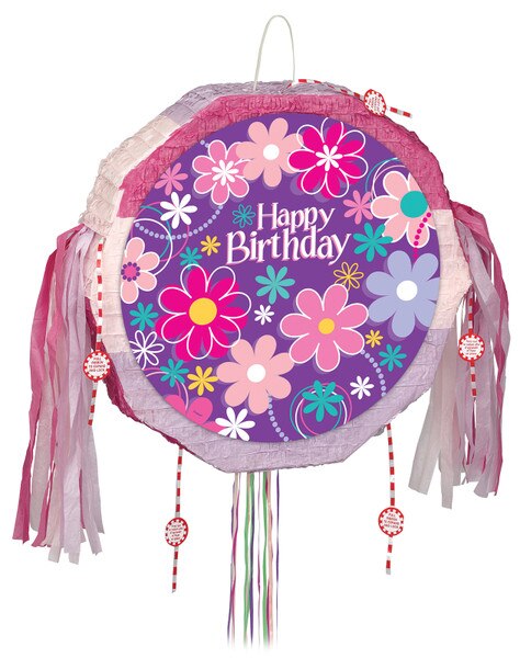 BDAY BLOSSM DRUM POPOUT PINATA