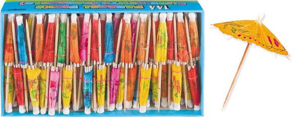 144 PARASOL PICKS
