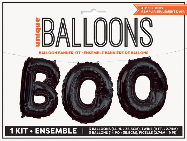 BOO 14" LETTER FOIL BLN KIT