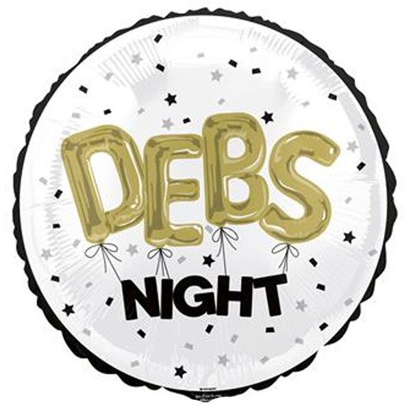 18" DEBS NIGHT FL BLLN
