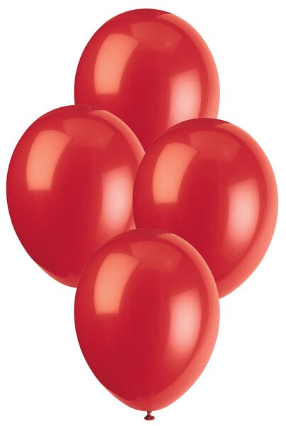 50 X 12" CHERRY RED PREM BALLOONS