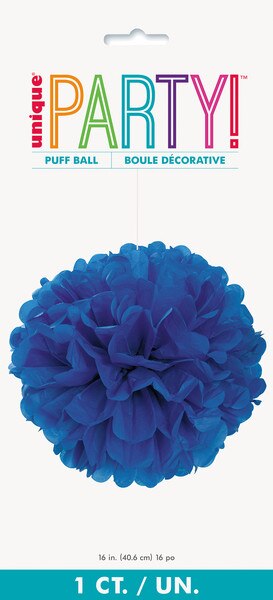PUFF DECOR 40cm - ROYAL BLUE