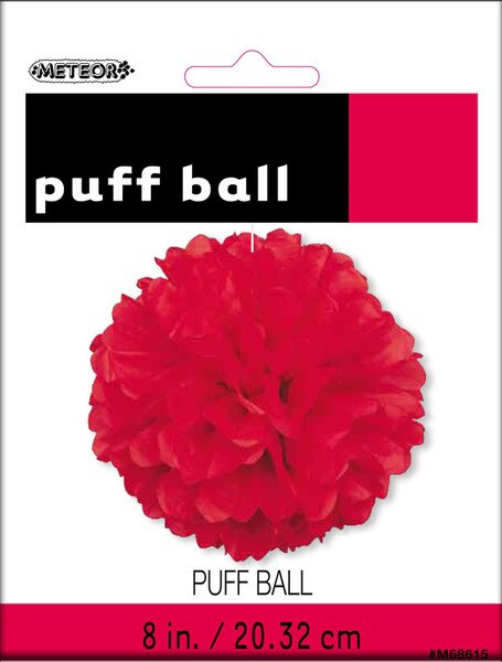 PUFF DECOR 20cm - RED