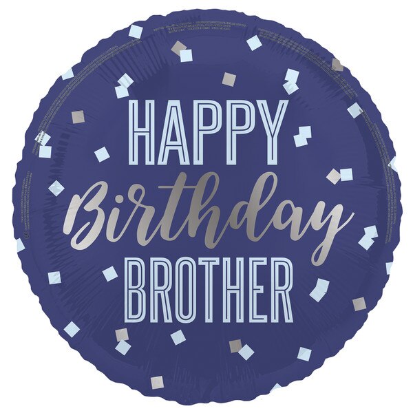 18" PKG HBD BROTHER FL BLN