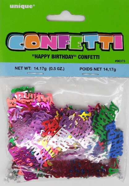 HAPPY BIRTHDAY CONFETTI .5oz