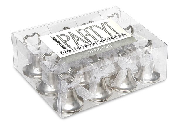12 SILVERBELL PLACECARD HOLDRS