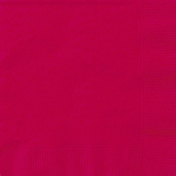 RUBY RED 50 BEV NAPKINS