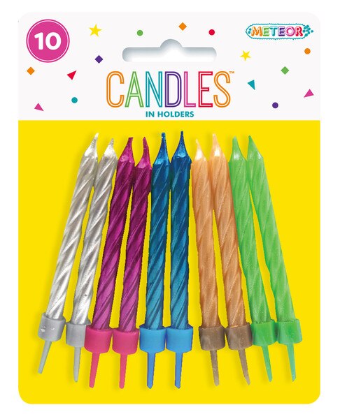 10 MET CANDLES IN HLDS - ASST