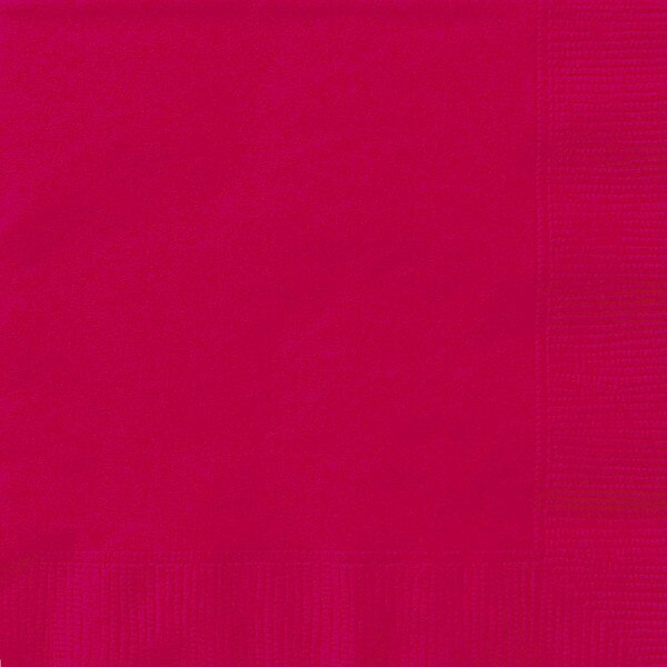 RUBY RED 20 LUNCH NAPKINS